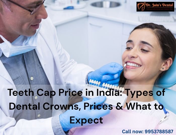 Cost of Dental Crowns (Teeth Caps) in India | Dr Jain’s Dental